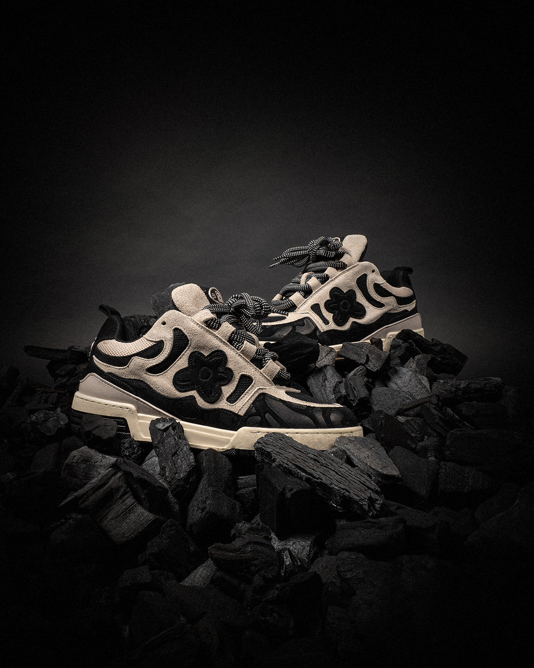 Black Tar Collection: Leather Sneakers & Streetwear – FLOWER INSTINCTS